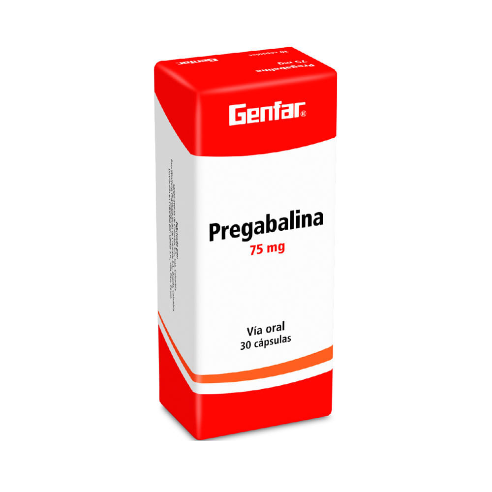 Pregabalina 75 mg | Farmacias Pasteur